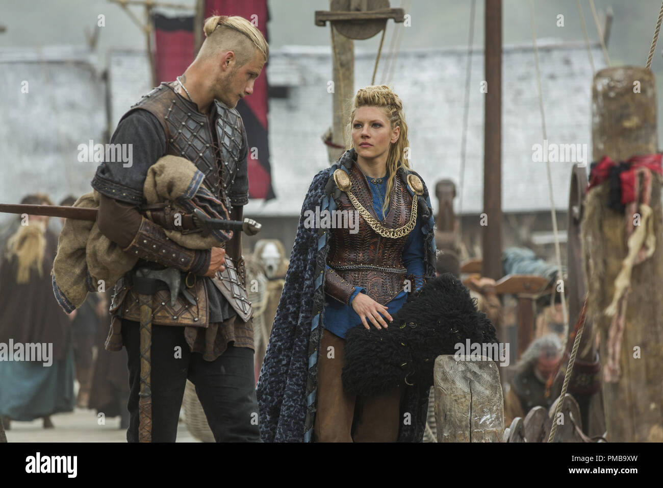 Katheryn Winnick Vikings High Resolution Stock Photography and Images ...