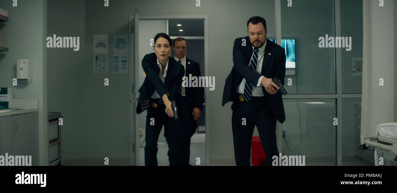 Left to right: Sandrine Holt plays Detective Cheung, Matty Ferraro ...