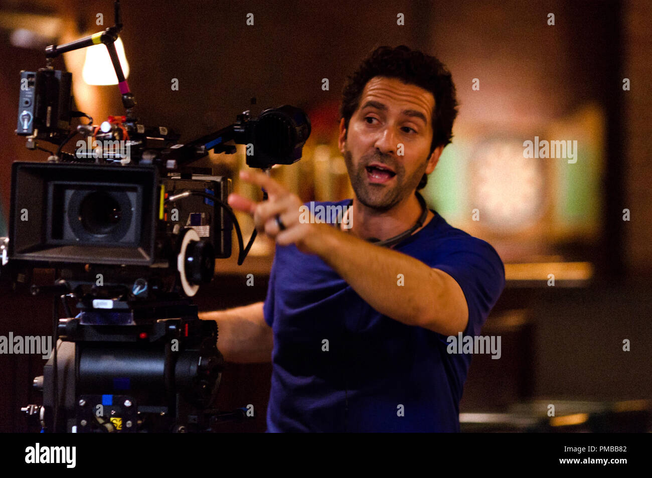 Director Jay Karas on the set of his new film, BREAK POINT, a Broad ...