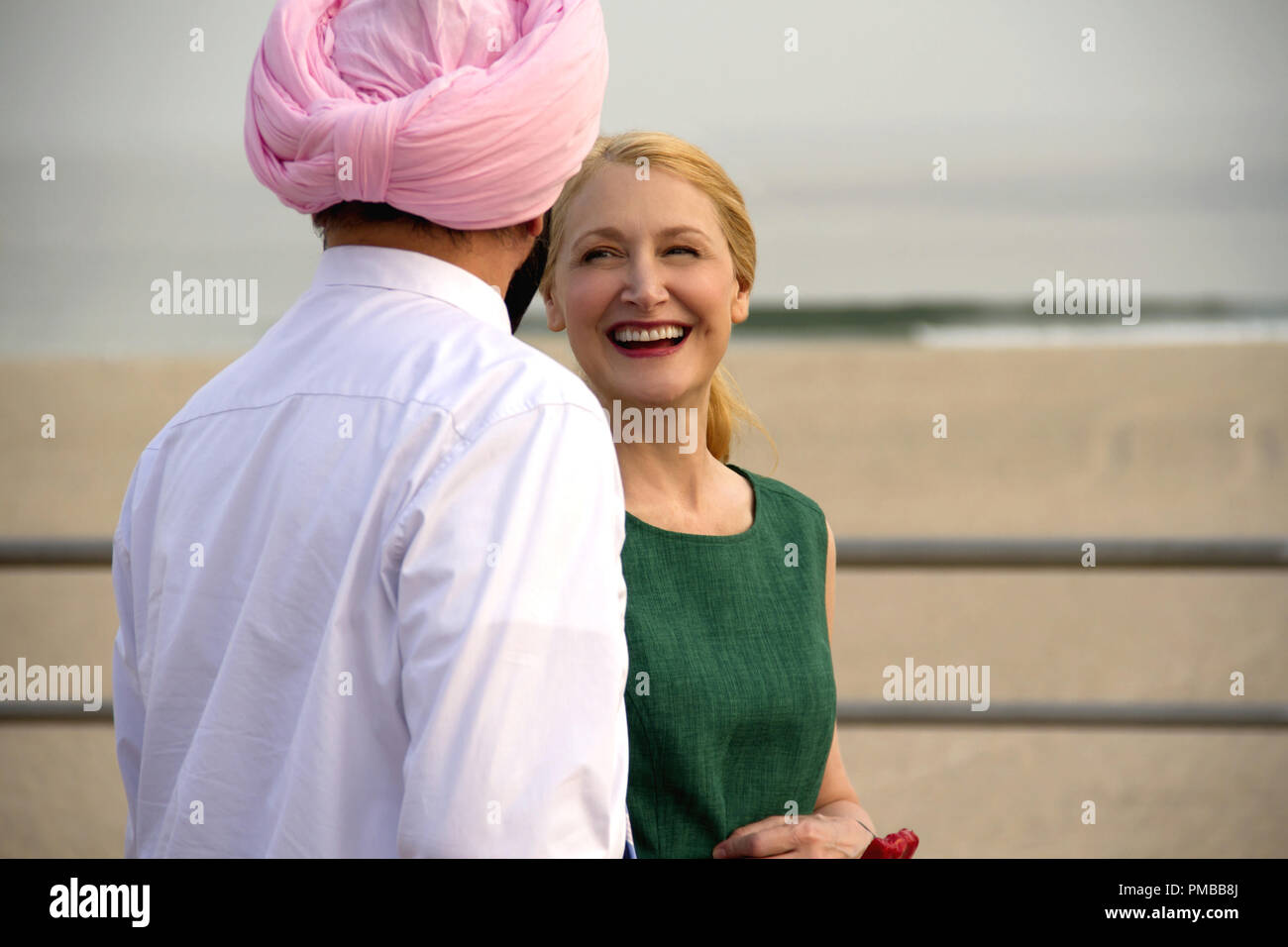 (l to r) Ben Kingsley stars as Darwan and Patricia Clarkson as Wendy in ...