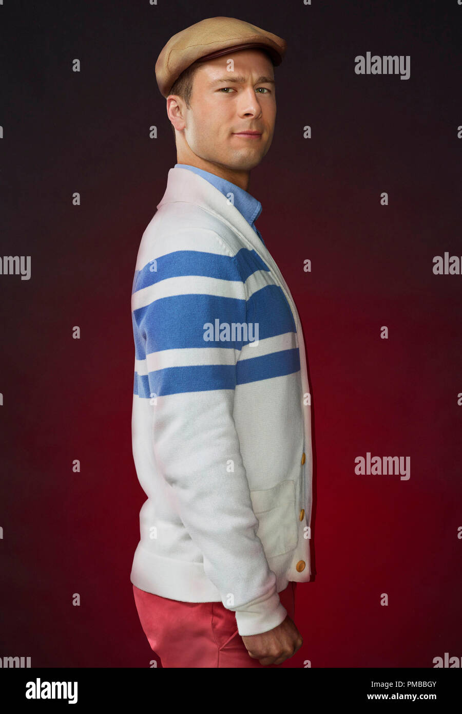 Glen Powell as Chad in SCREAM QUEENS Season 1 Stock Photo - Alamy