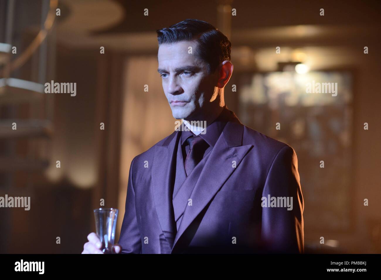 Theo Galavan (James Frain) in the Season Two premiere of GOTHAM Stock ...