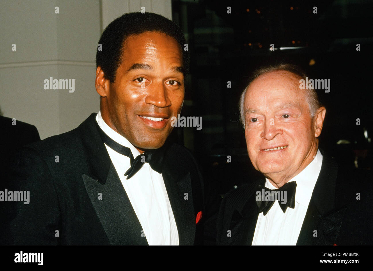OJ Simpson and Bob Hope, circa 1988 © JRC /The Hollywood Archive - All ...