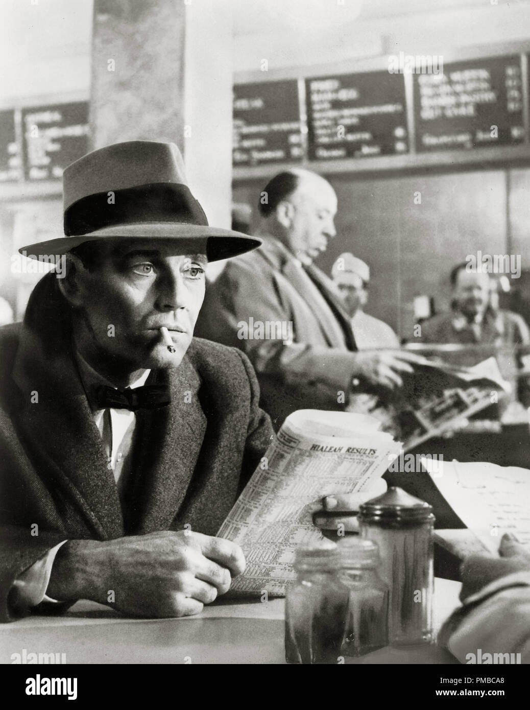 Henry Fonda and Director Alfred Hitchcock, "The Wrong Man" 1956 Warner ...
