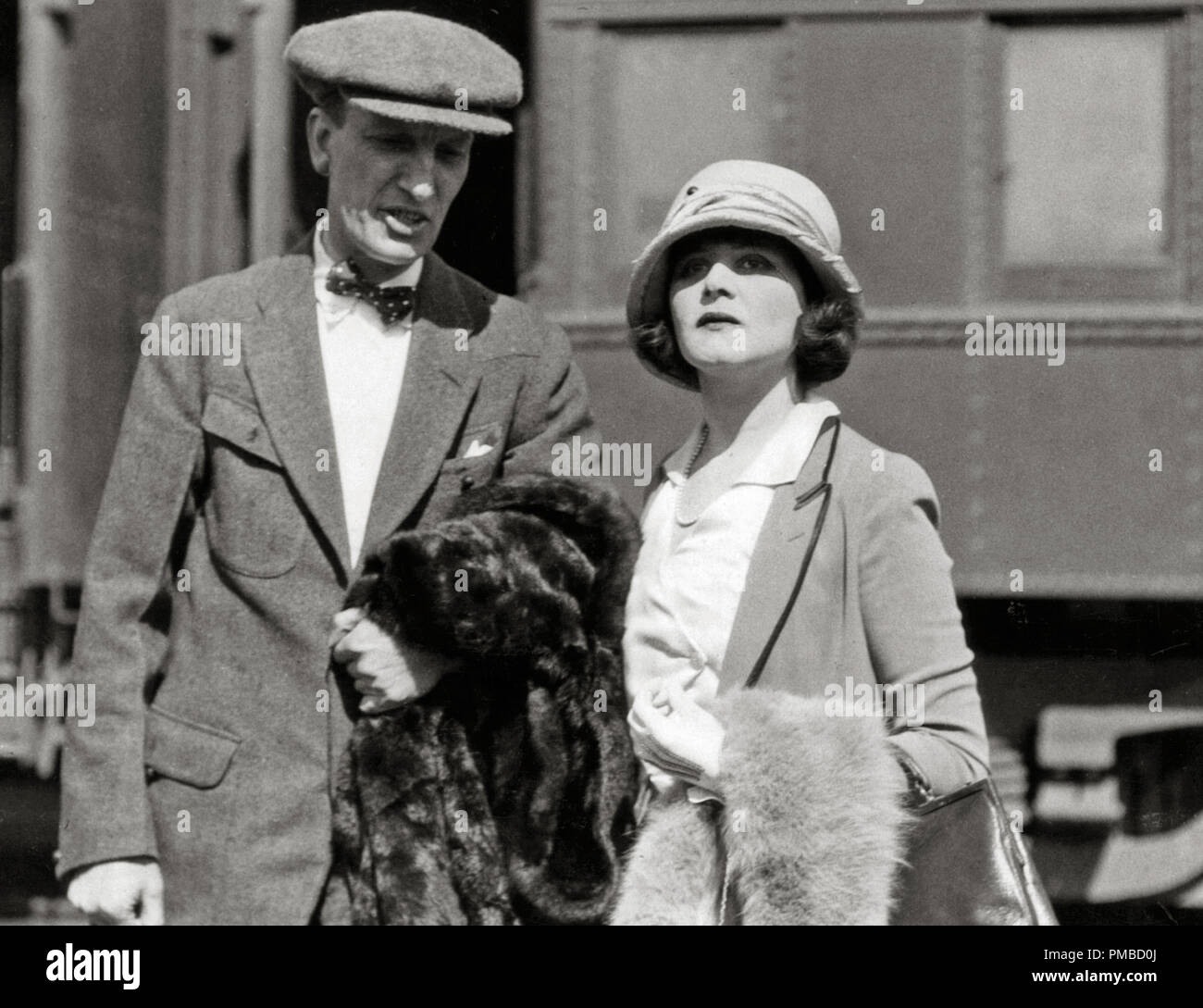 Director Charles Brabin and wife Theda Bara circa 1922 File Reference ...
