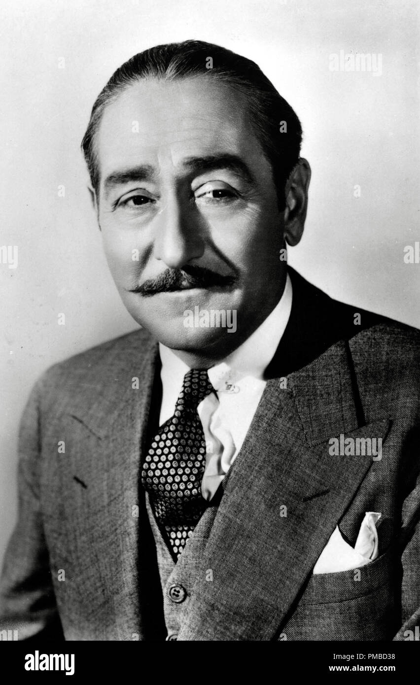 Adolphe Menjou, circa 1941 File Reference # 32914 936THA Stock Photo ...
