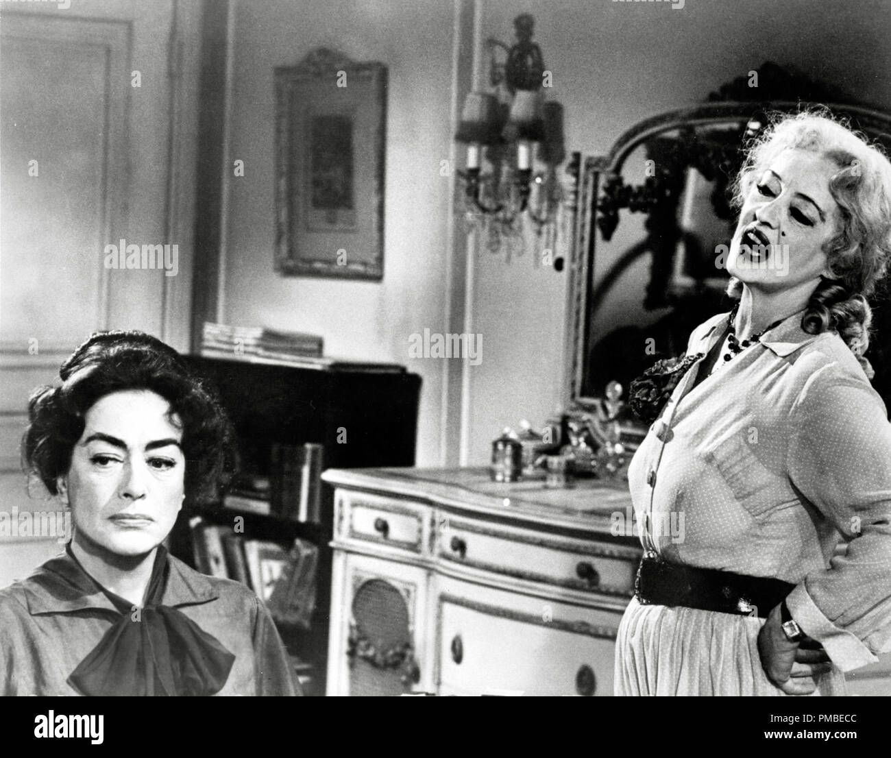 Joan Crawford, Bette Davis, "What Ever Happened To Baby Jane?" (1962) Warner Bros. File ...