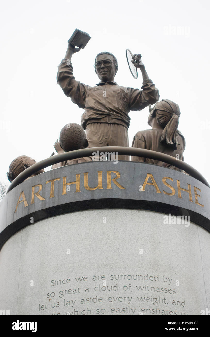 Ashe memorial hi-res stock photography and images - Alamy