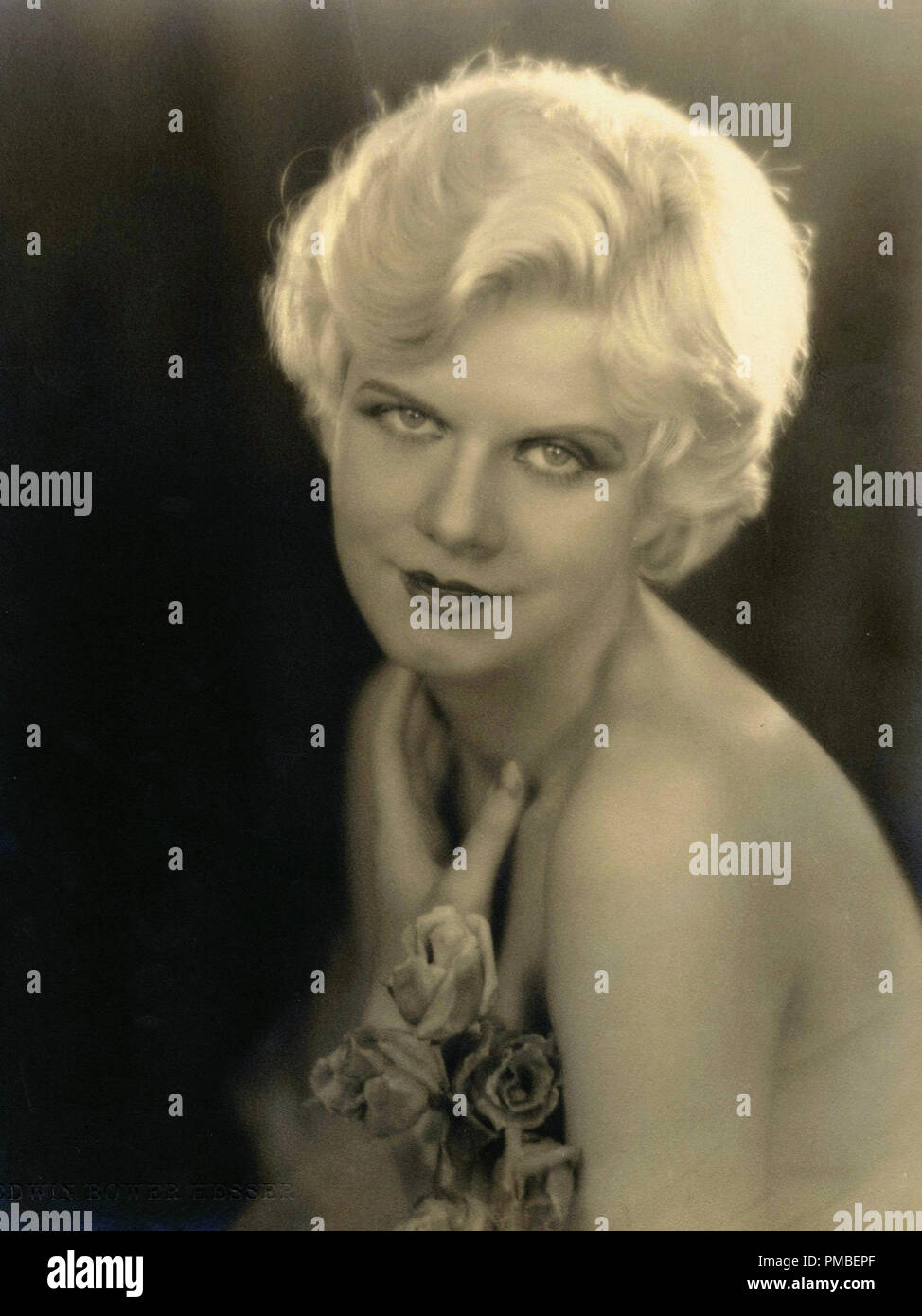 Portrait of Jean Harlow by Edwin Bower Hesser, circa 1928 File ...