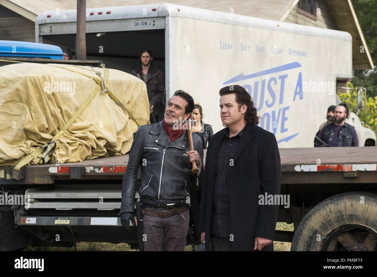 Josh McDermitt, Jeffrey Dean Morgan, "The Walking Dead" Season 7 (2016 ...