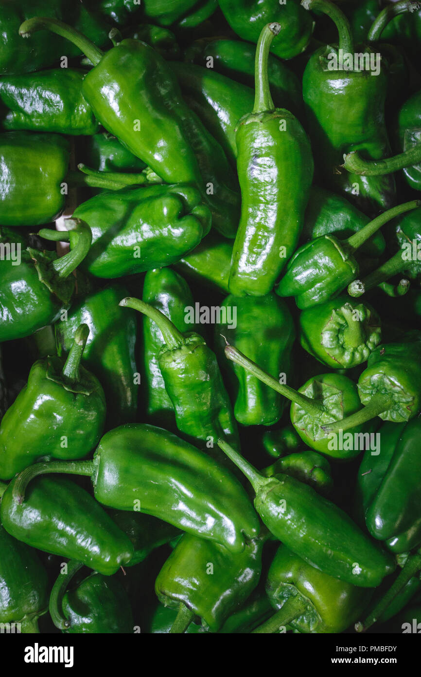 Padrón peppers galicia hi-res stock photography and images - Alamy
