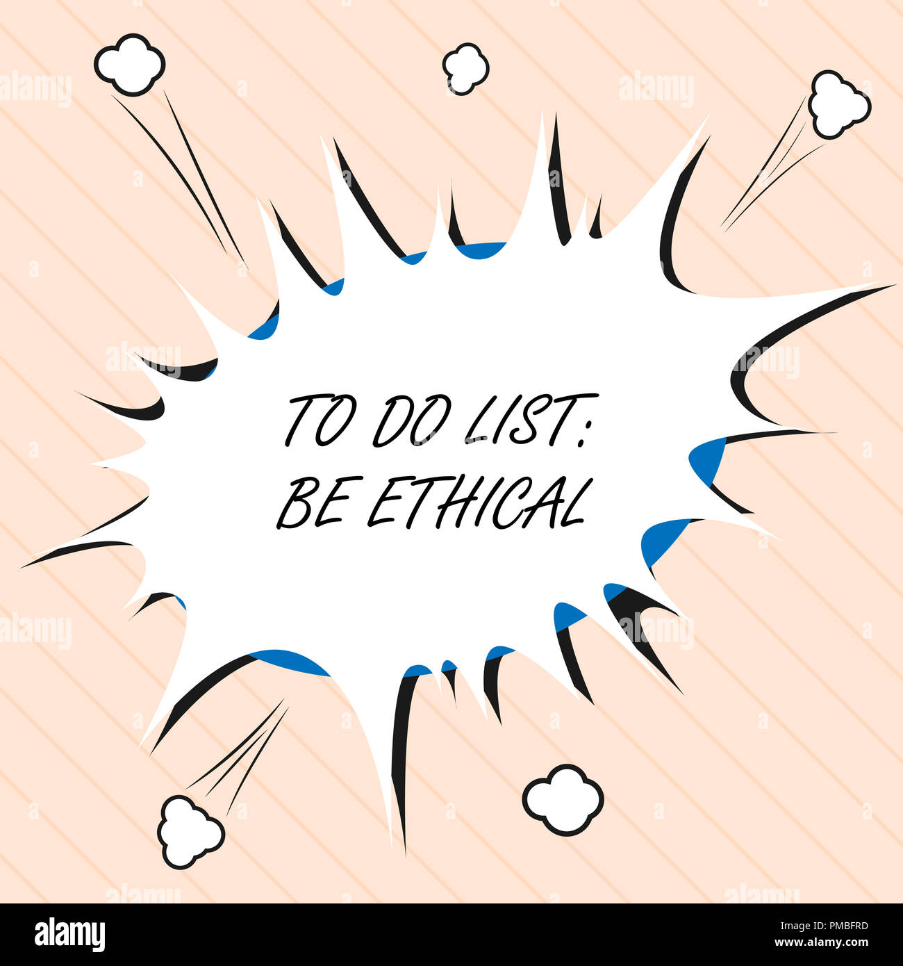 Word writing text To Do List Be Ethical. Business concept for plan or ...