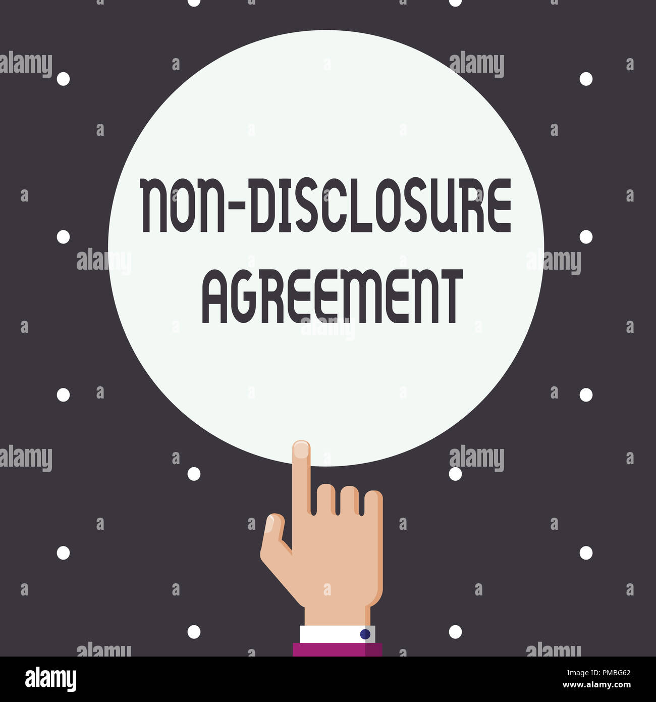 Word writing text Non Disclosure Agreement. Business concept for Legal ...
