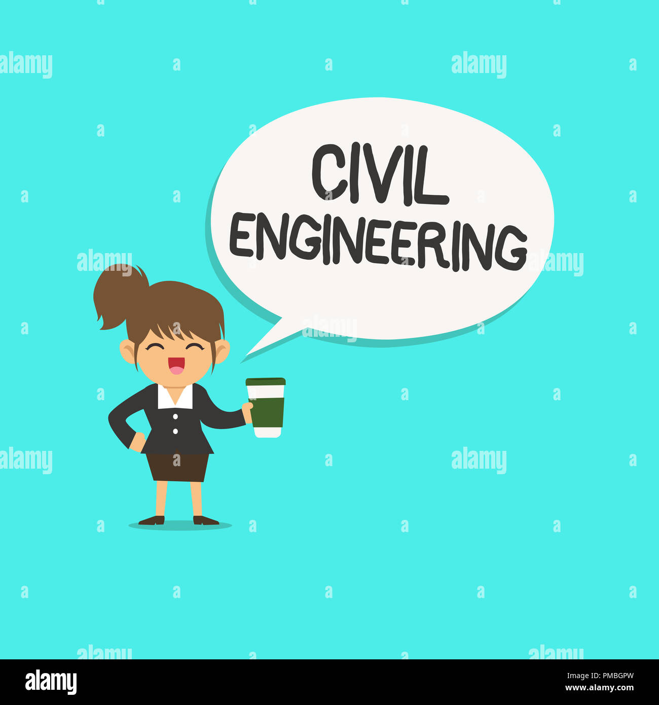 Word writing text Civil Engineering. Business concept for Planning ...