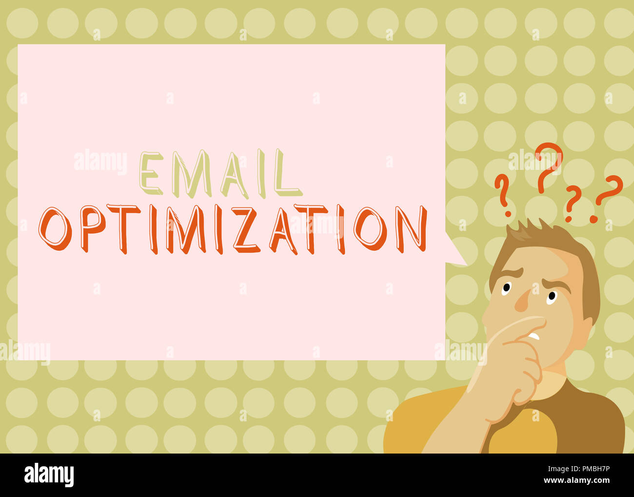 Conceptual hand writing showing Email Optimization. Business photo ...