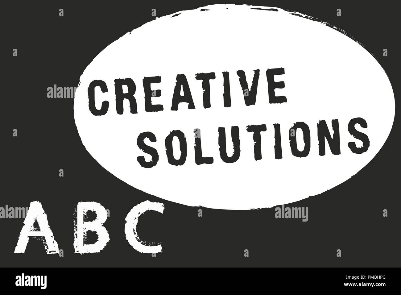 Text sign showing Creative Solutions. Conceptual photo Original and ...