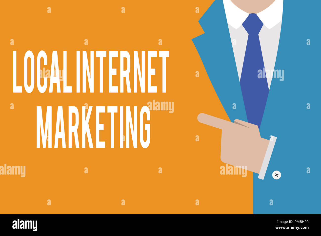 Word writing text Local Internet Marketing. Business concept for use ...