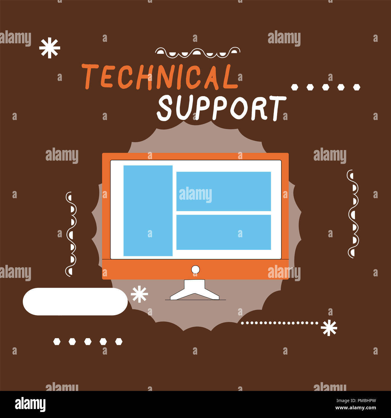 Writing note showing Technical Support. Business photo showcasing ...