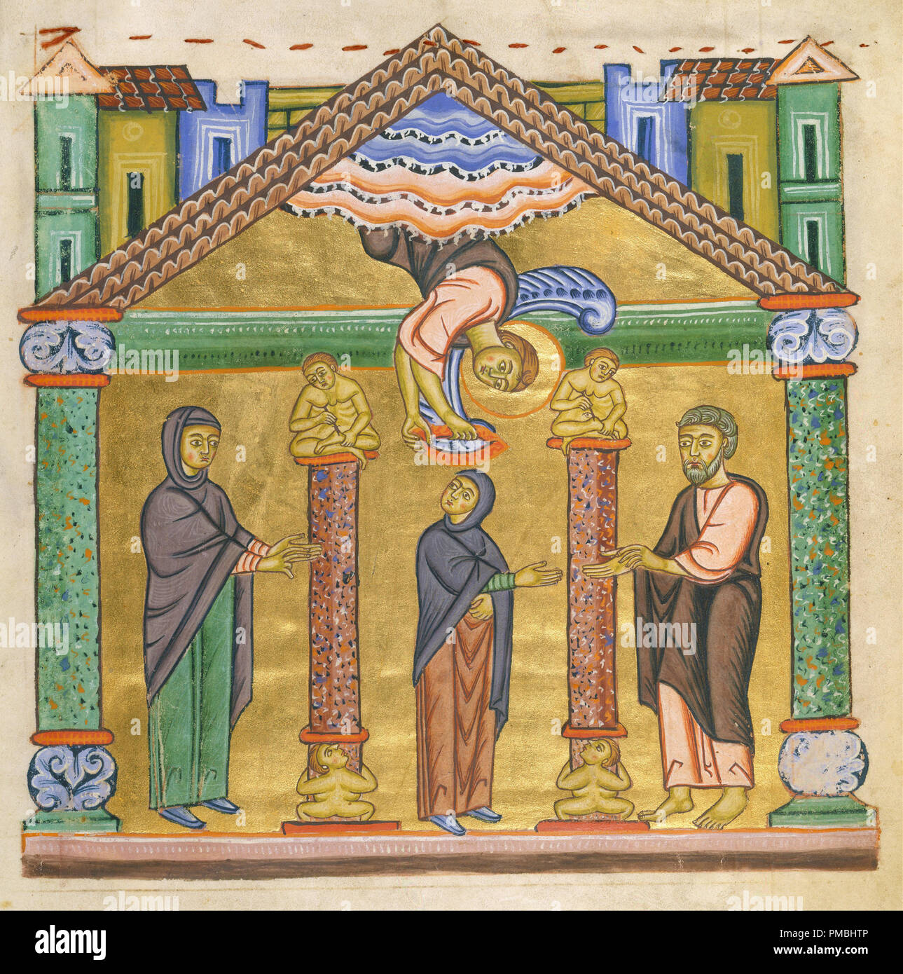 The Presentation of the Virgin Mary in the Temple of Jerusalem. Date ...