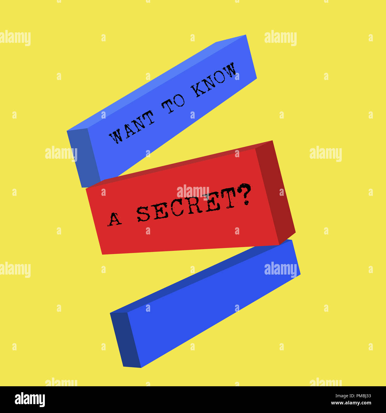 Word writing text Want To Know A Secret question. Business concept for ...