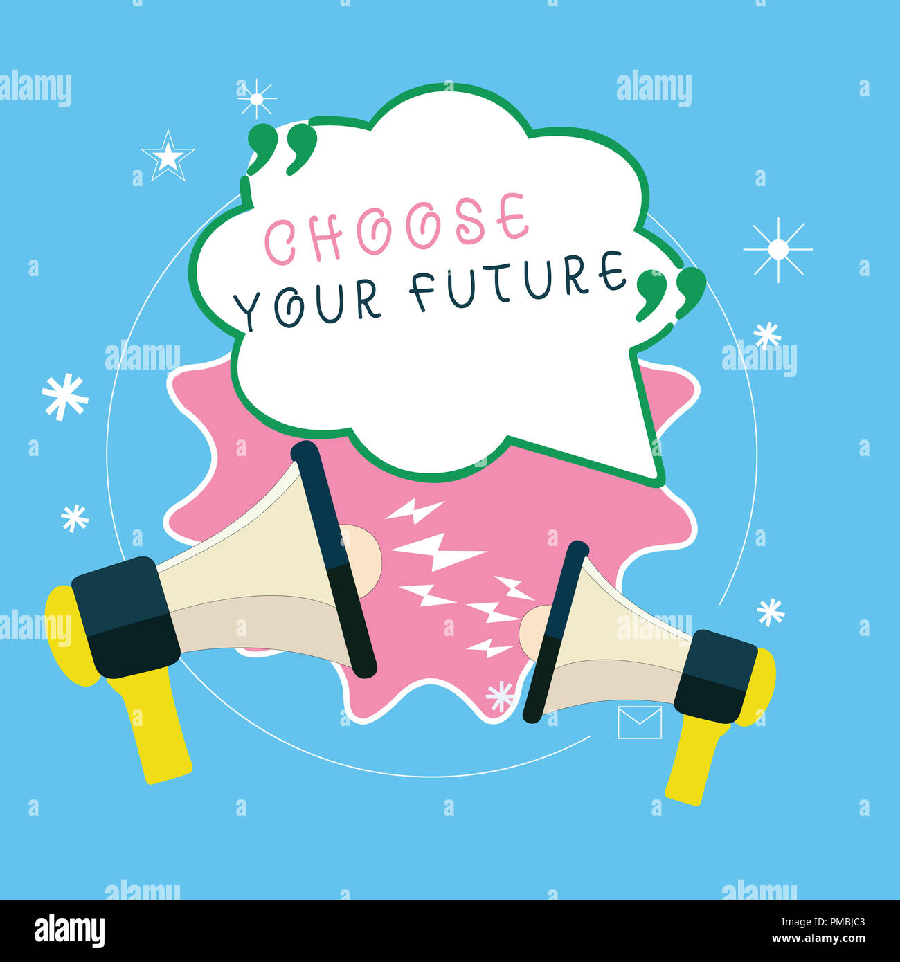 Writing note showing Choose Your Future. Business photo showcasing ...