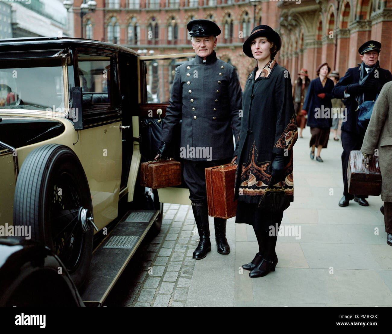 Downton Abbey, Season 4 Shown: Laura Carmichael as Lady Edith Stock ...