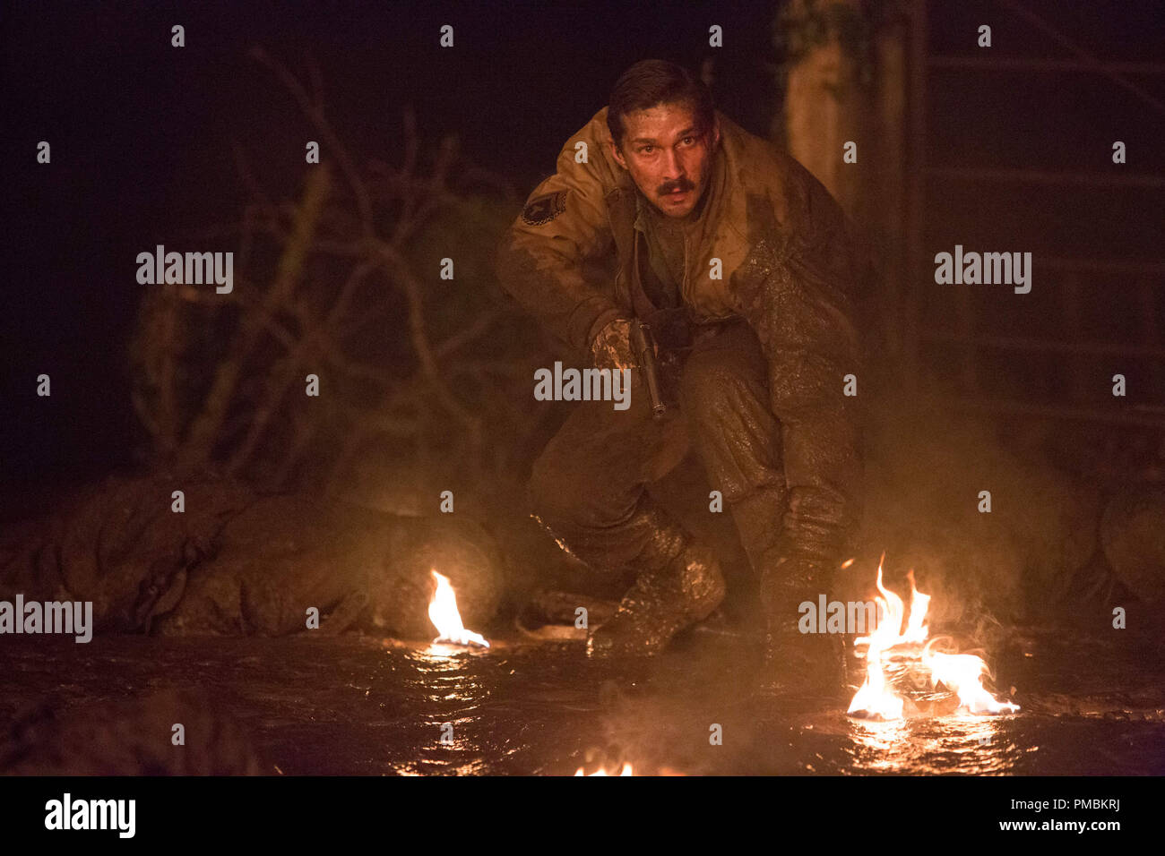 Boyd "Bible" Swan (Shia LaBeouf) in Columbia Pictures' FURY Stock Photo ...