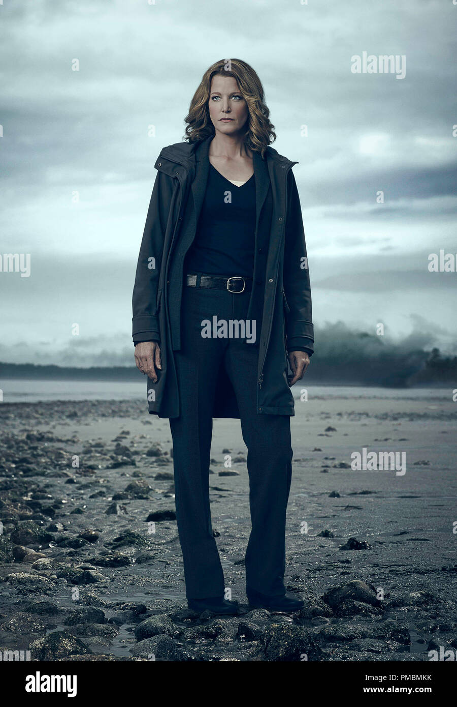 Anna Gunn, "Gracepoint", Season 1 Stock Photo - Alamy