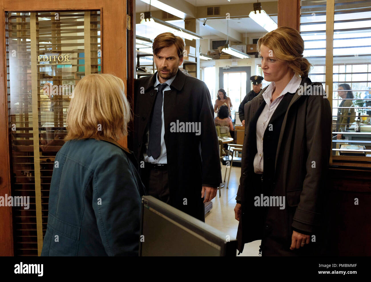 Anna gunn david tennant hi-res stock photography and images - Alamy