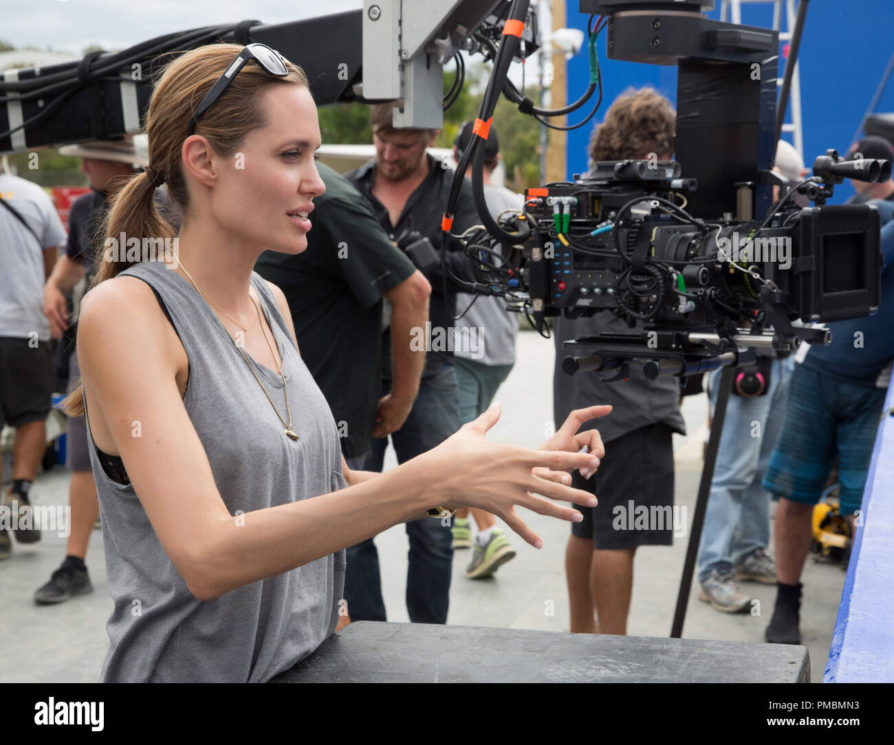 Angelina jolie in plane hi-res stock photography and images - Alamy