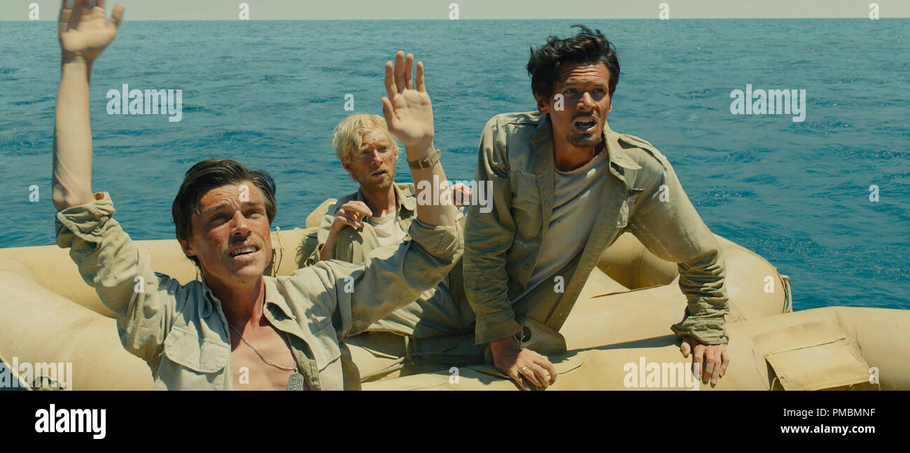 (L to R) Mac (FINN WITROCK), Phil (DOMHNALL GLEESON) and Louie (JACK O ...