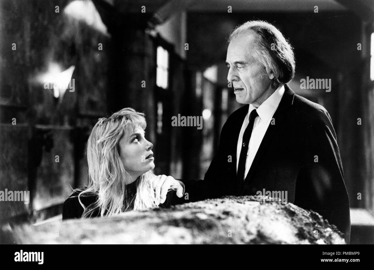 Angus Scrimm, "Phantasm" © 1979 AVCO Embassy Pictures Stock Photo - Alamy