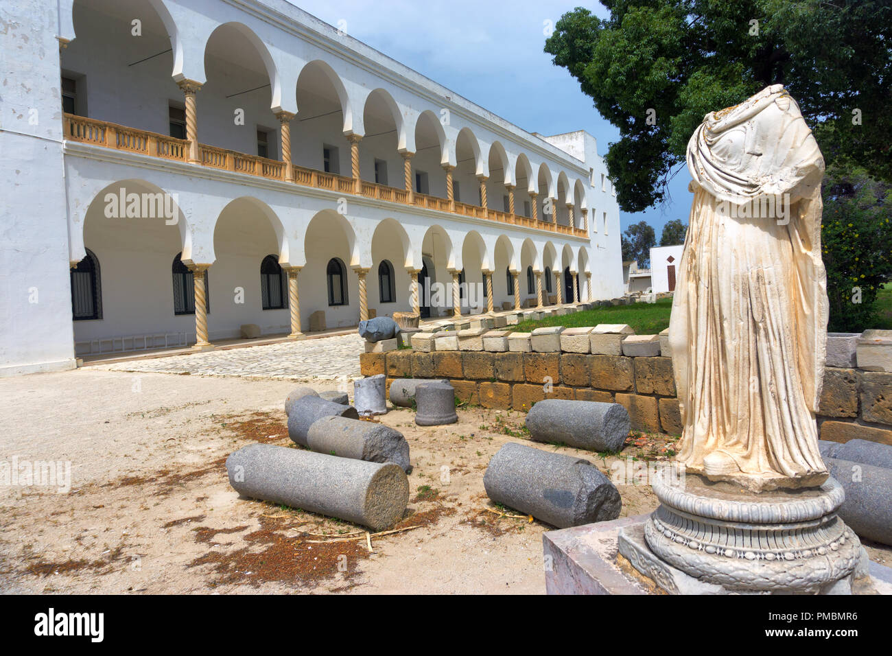Ruins of Carthage, capital city of the ancient Carthaginian ...
