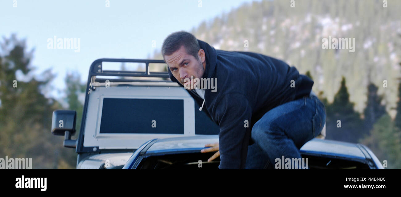 Brian (PAUL WALKER) makes his move in "Furious 7". Continuing the ...