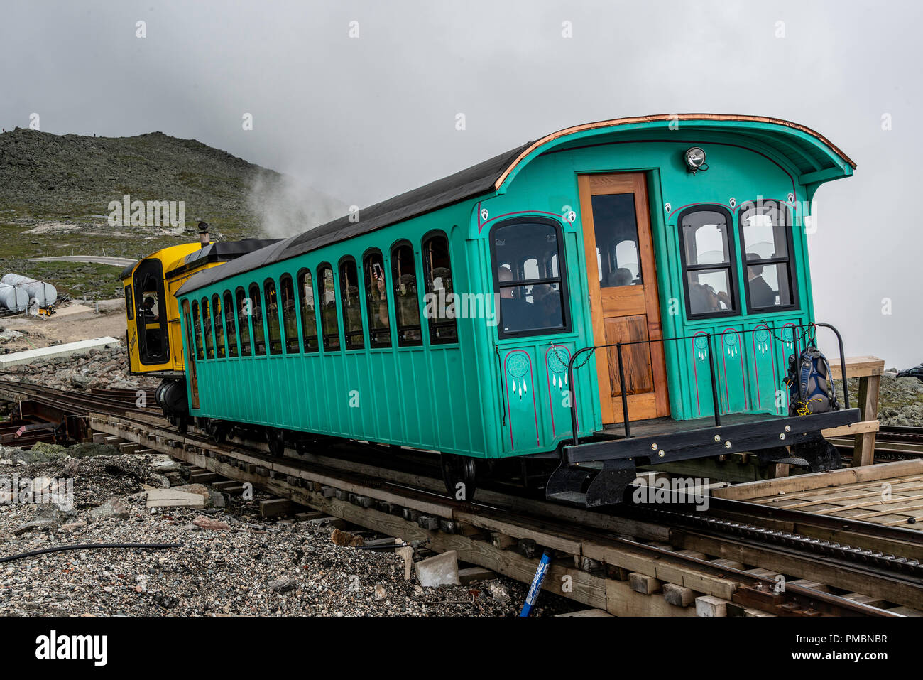 Mountain climbing cog railway hi-res stock photography and images - Alamy