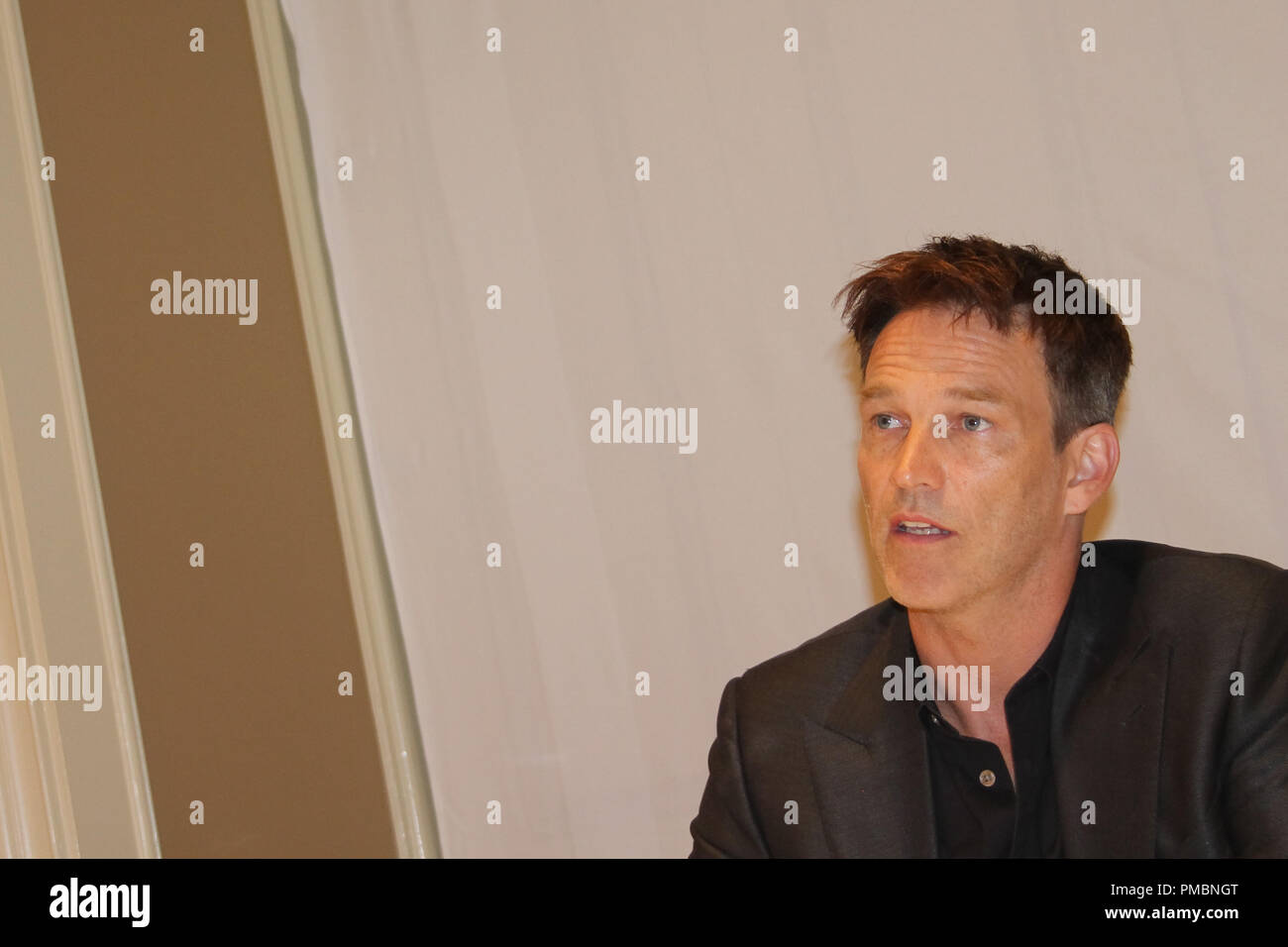 Stephen Moyer at the 'True Blood' Press Conference at the Four Seasons ...