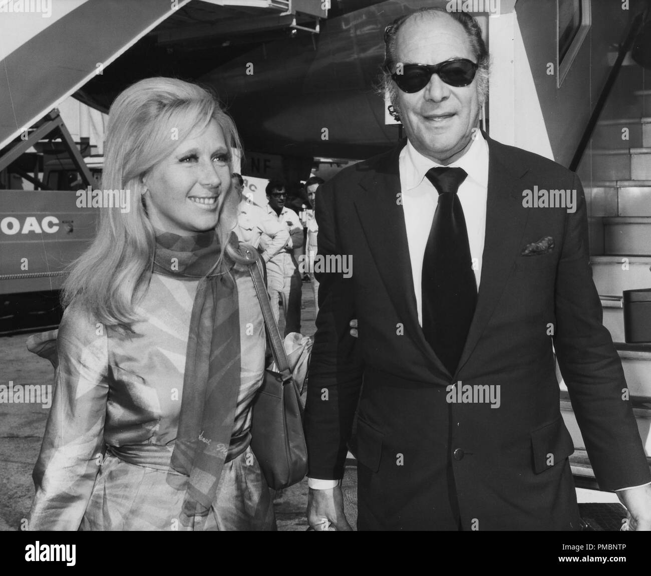 Rex Harrison and his wife Elizabeth, 1971 © JRC /The Hollywood Archive ...