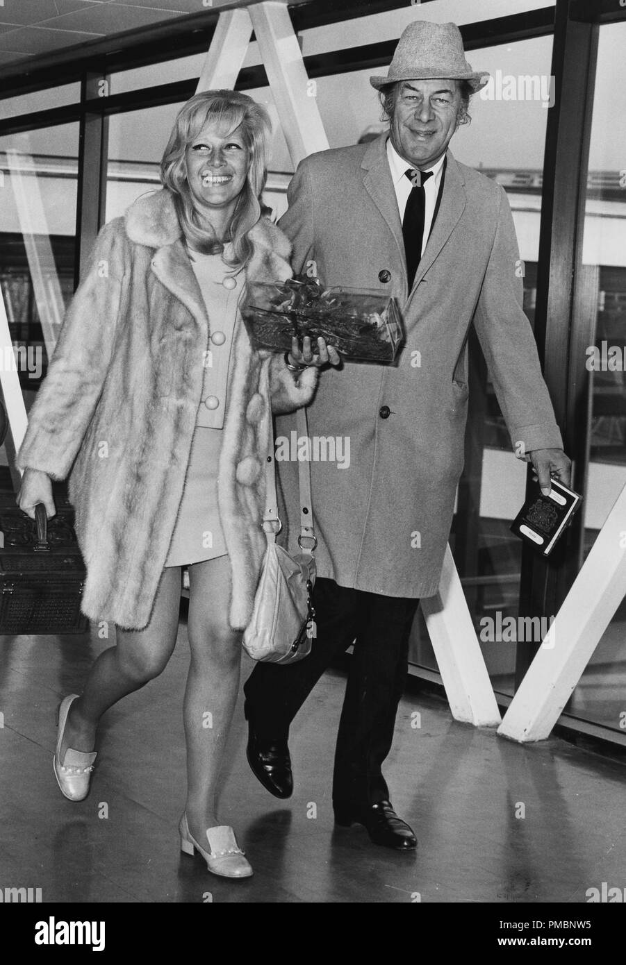 Elizabeth Harris and Rex Harrison , 1970© JRC /The Hollywood Archive ...