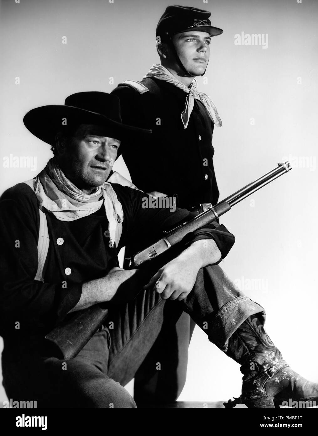 John wayne gun Black and White Stock Photos & Images - Alamy
