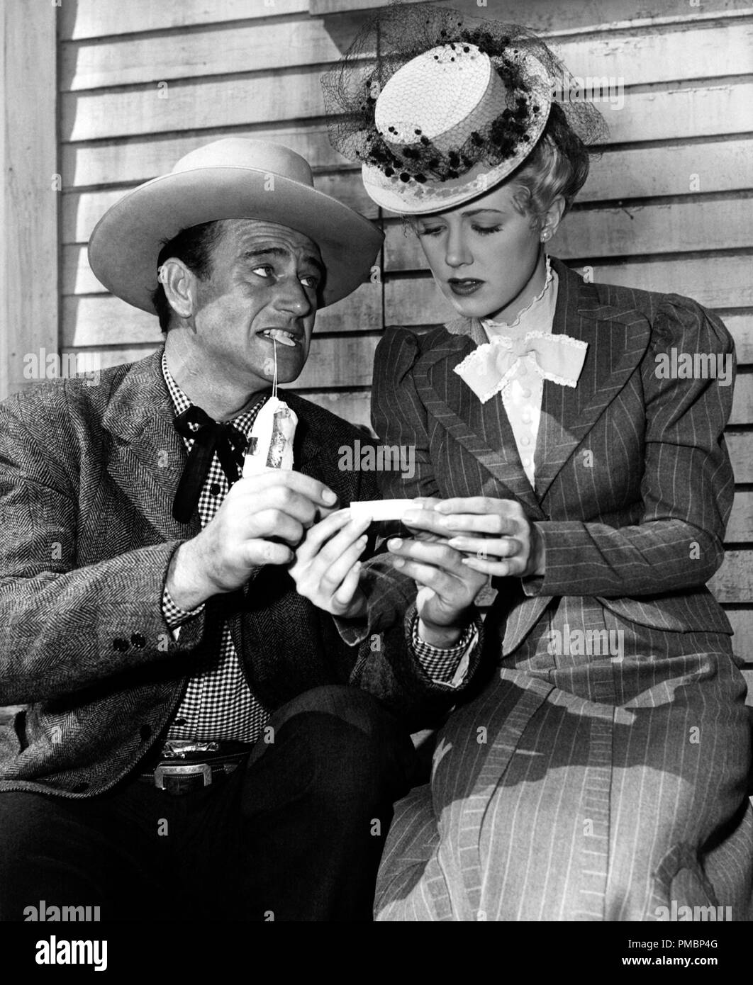 John Wayne, "Tall in the Saddle", 1944 RKO File Reference # 32603 ...
