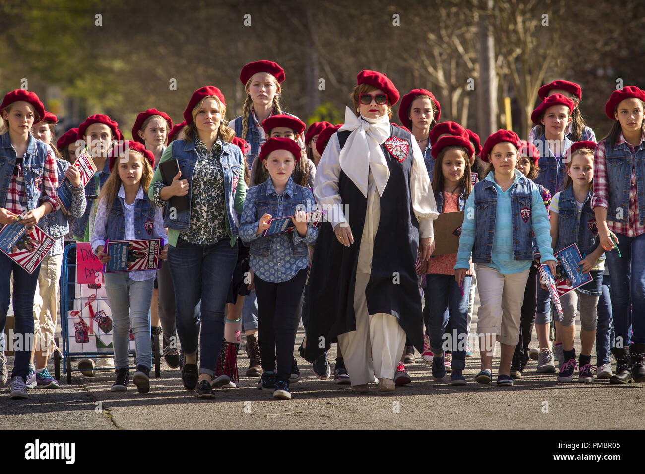 (Foreground, L to R) Claire (KRISTEN BELL) and Michelle Darnell ...