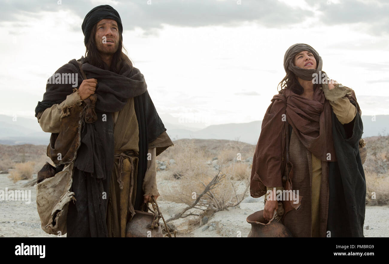 (l to r) Ewan McGregor stars as 'Jesus' and Tye Sheridan as the 'Son ...