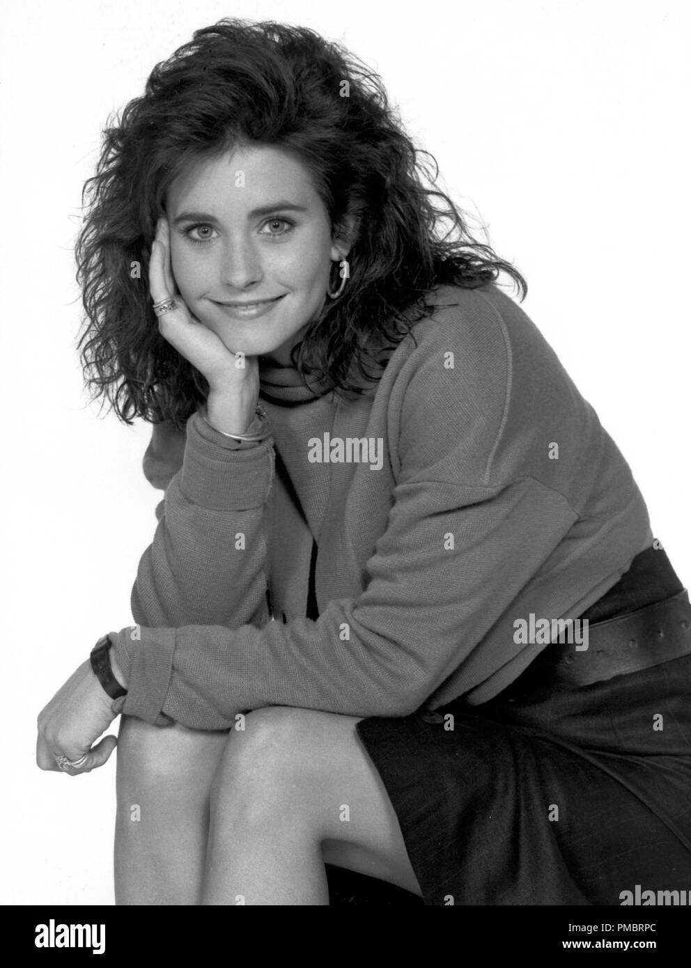 Studio Publicity Still from "Family Ties" Courteney Cox circa 1988 All ...