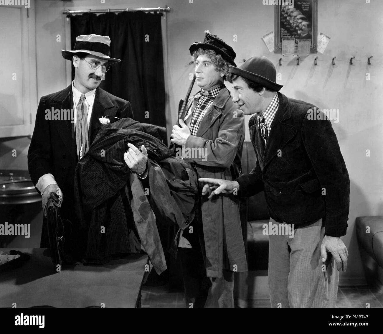 Groucho Marx, Harpo Marx and Chico Marx (The Marx Brothers), "At the ...