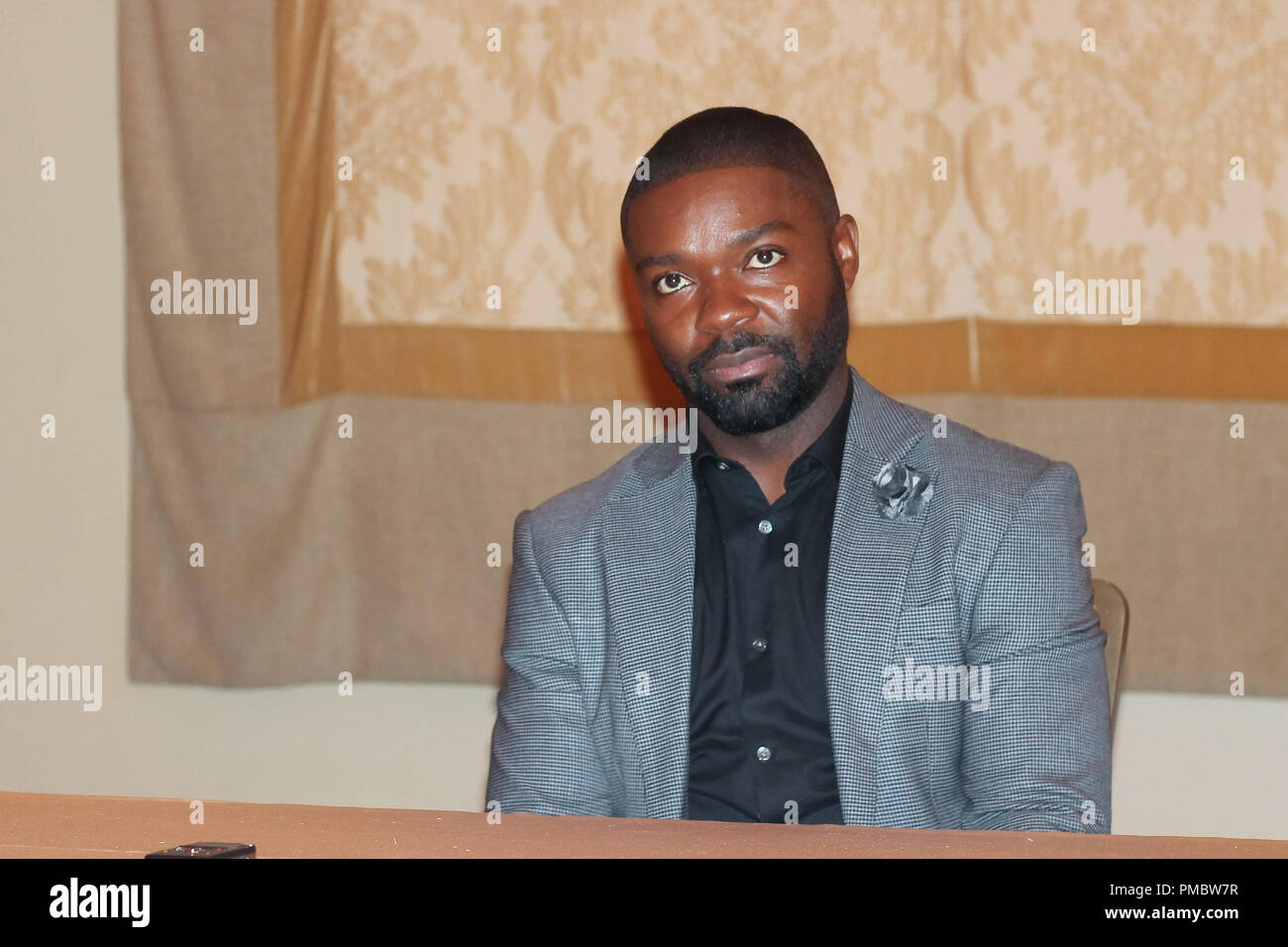 David Oyelowo at "Queen of Katwe" Press Conference held on September 19 ...