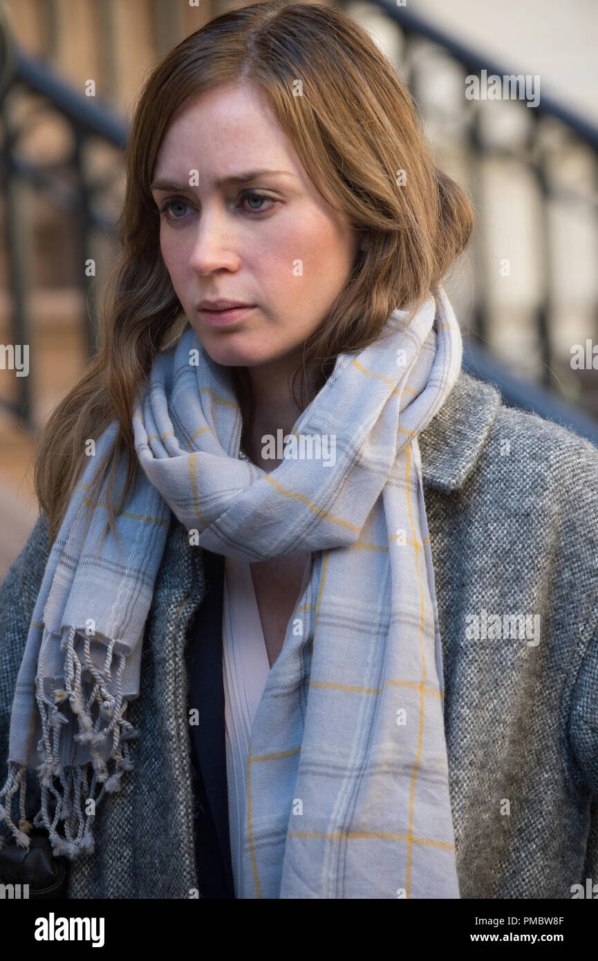 EMILY BLUNT stars in DreamWorks Pictures' "The Girl on the Train Stock ...