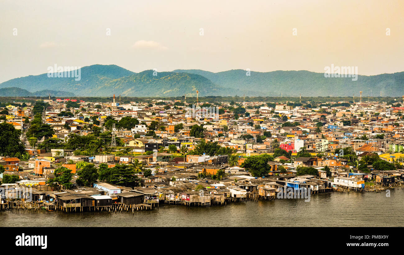 Slums in Brasil Stock Photo - Alamy