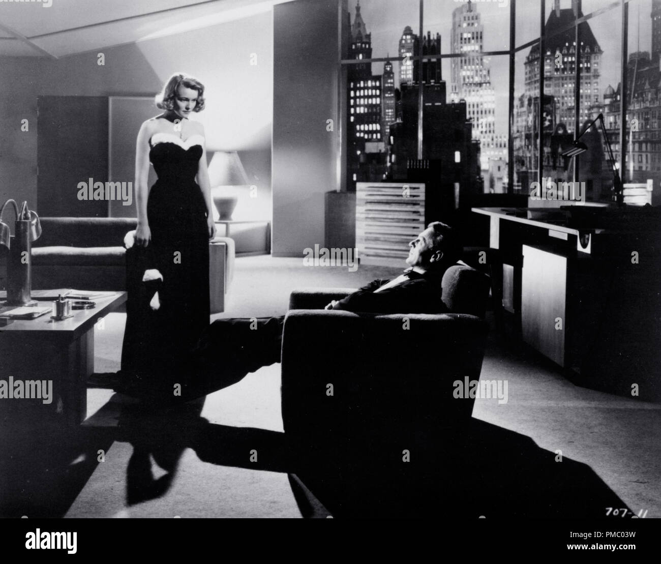 Patricia Neal, Gary Cooper, "The Fountainhead" 1949 Warner File ...