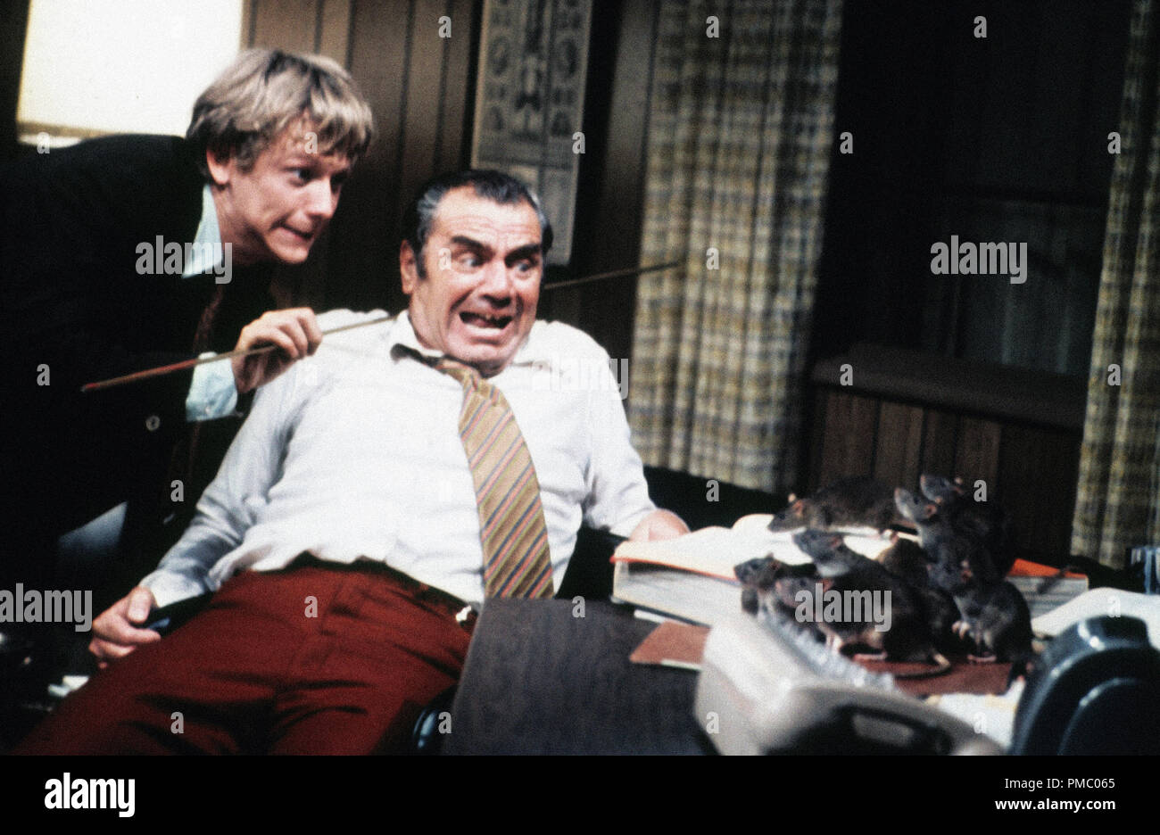 Bruce Davison, Ernest Borgnine, "Willard" (1971) Cinerama Releasing ...