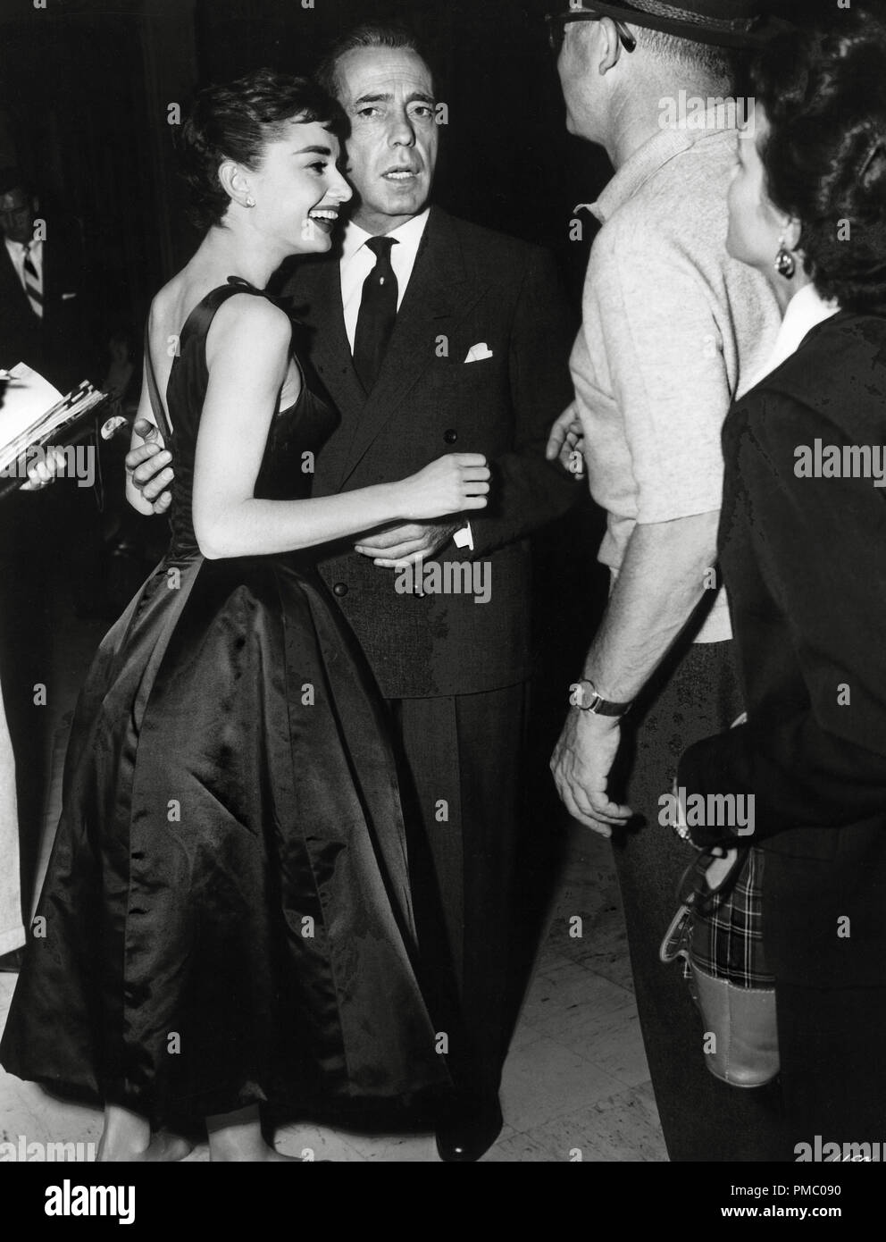 Humphrey bogart audrey hepburn sabrina hi-res stock photography and ...